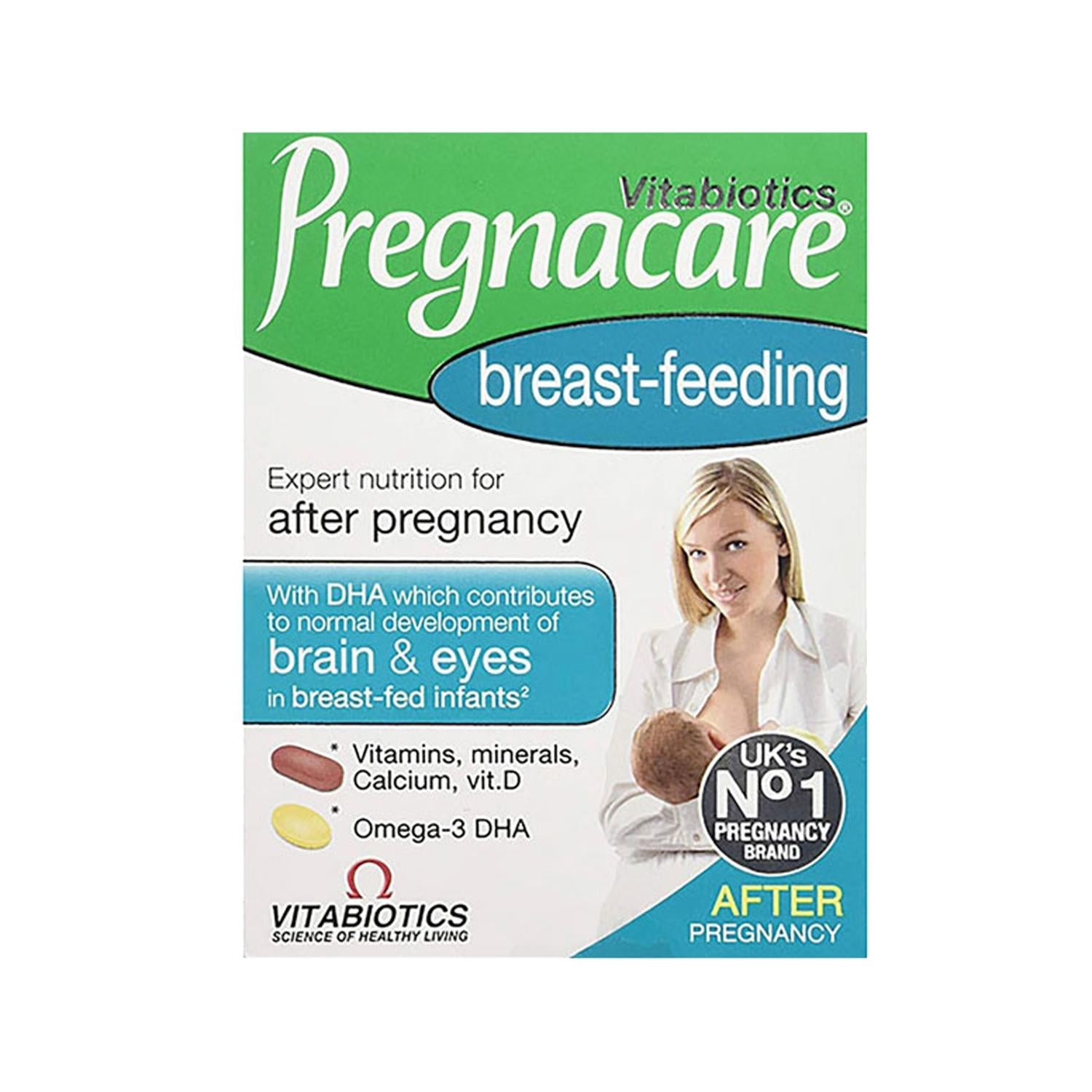 Vitabiotics Pregnacare Breast-Feeding Omega 3 Baby Brain Support ...