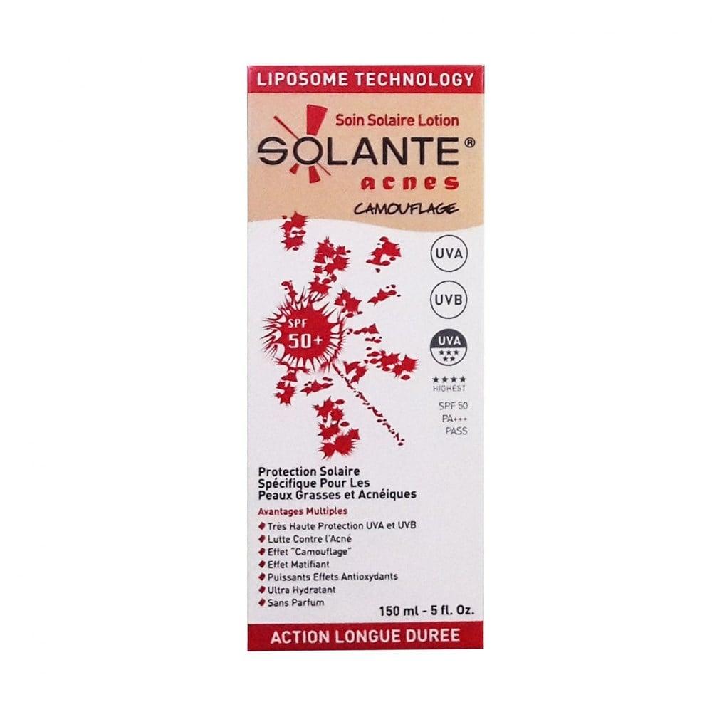 Solante Tinted Sunscreen SPF 50+ for Acne-Prone Skin | Beauty Care Bag