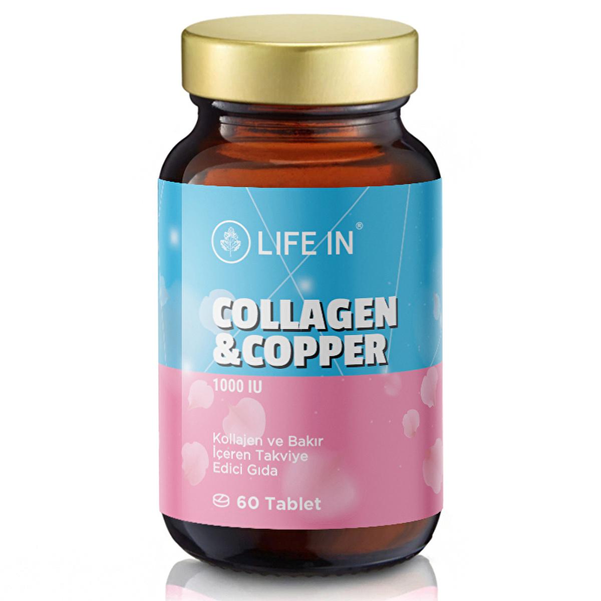 Life In Collagen Copper Skin & Joint Support | Beauty Care Bag